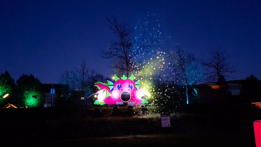 German-IP 18x20w rgbwa uv 6in1 Battery Powered LED City Color-BLUESEA